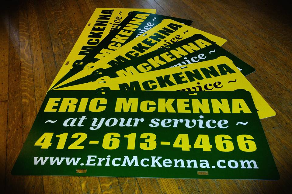 Custom Rider Signs – Eric McKenna